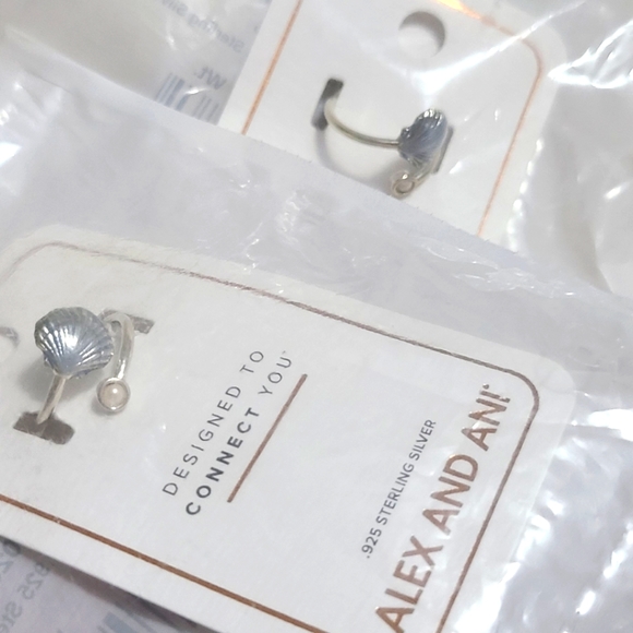 Alex and Ani | Jewelry | Alex And Ani Shell Sterling Silver Ring | Poshmark